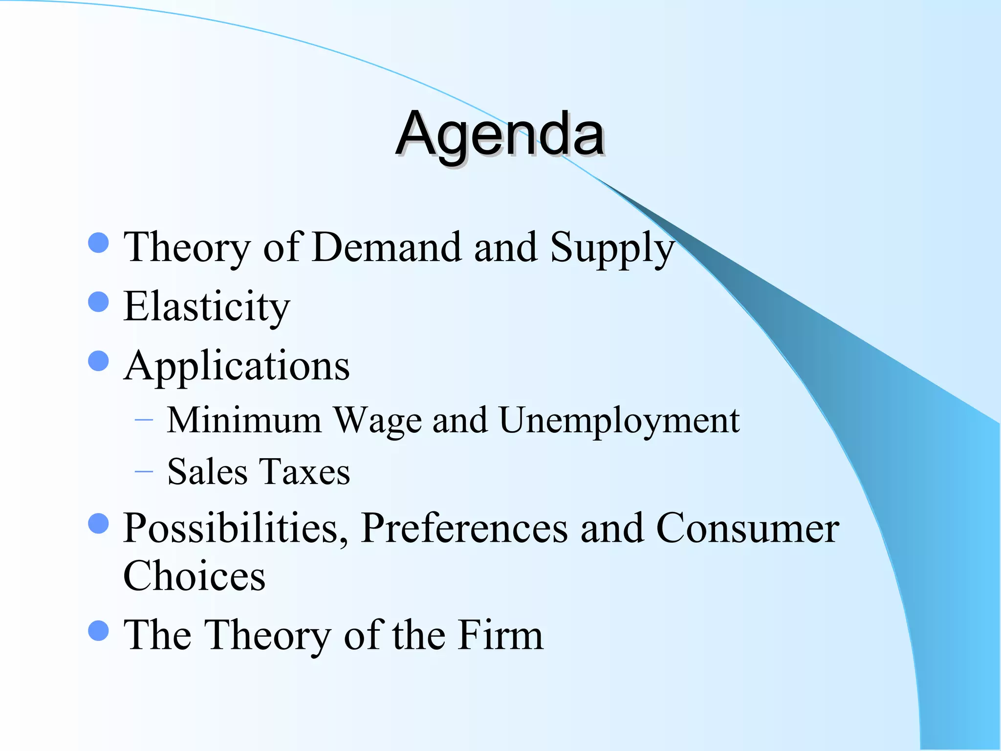 Micro economics slides | PPT