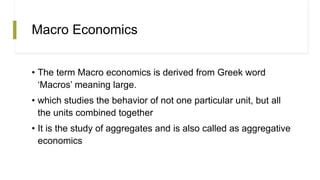 Micro Economics Unit 1.pptx