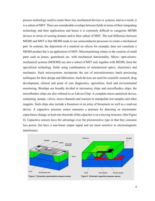 MEMS technology technical seminar report | PDF