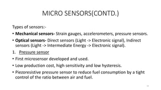 Micro Electromechanical Systems - Combining Electrical and Mechanical ...
