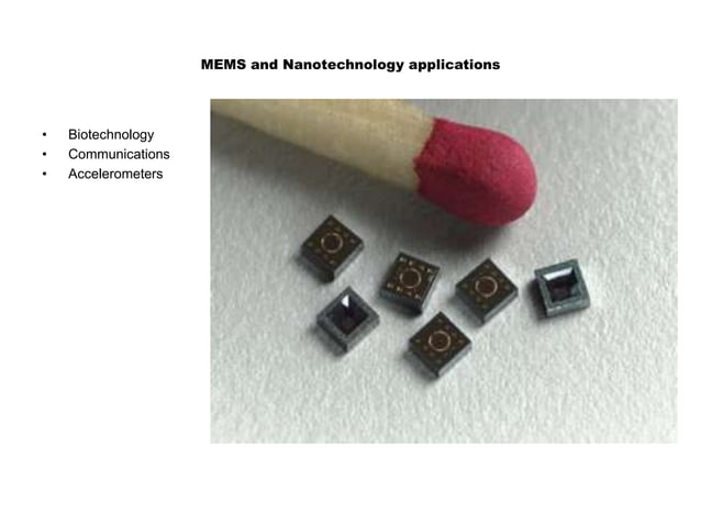 Microelectromechanical Systems (Mems) | PPTX