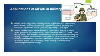 Micro electro mechanical systems (MEMS)....pptx
