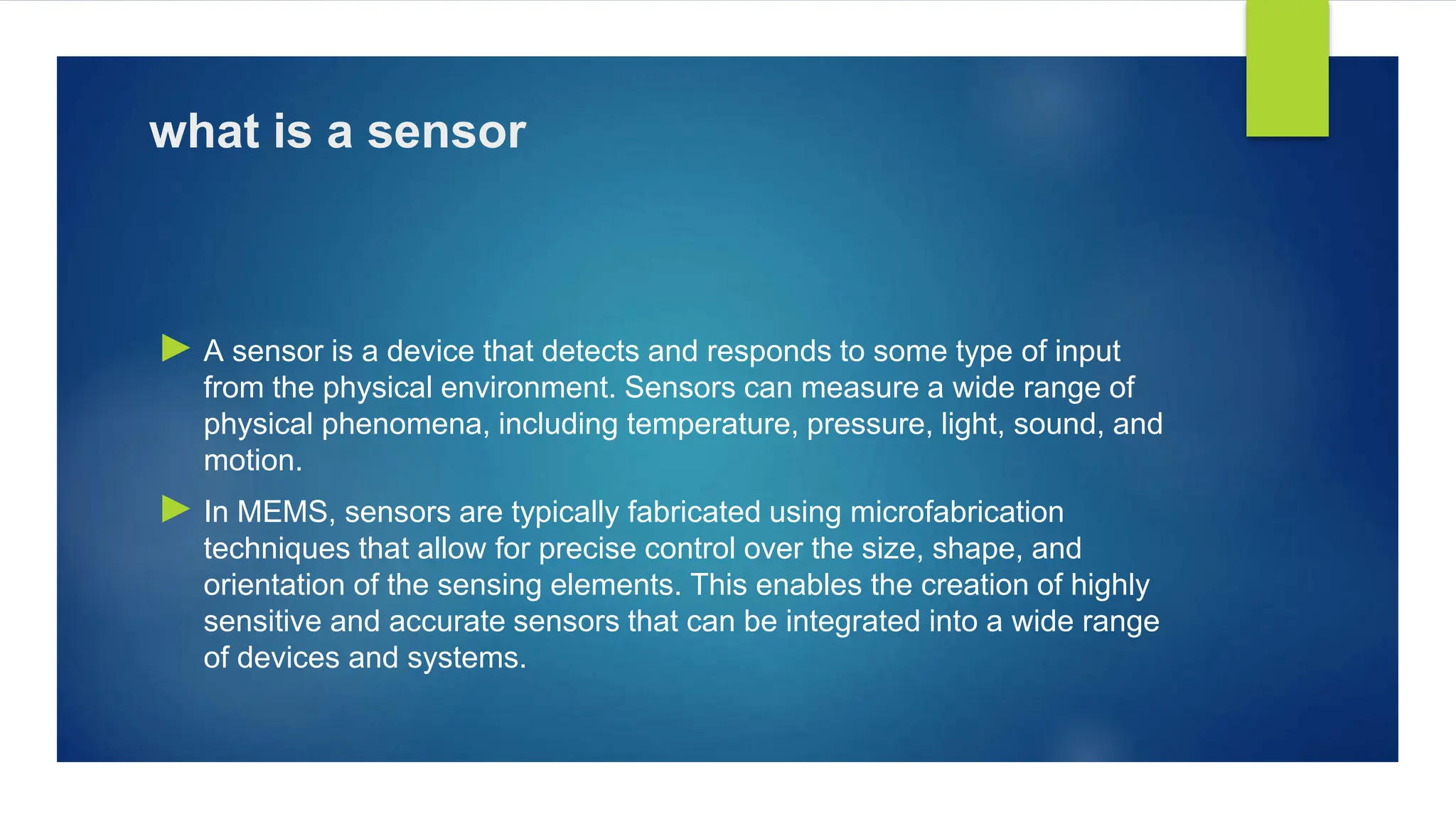 Micro electro mechanical systems (MEMS) (1).pptx
