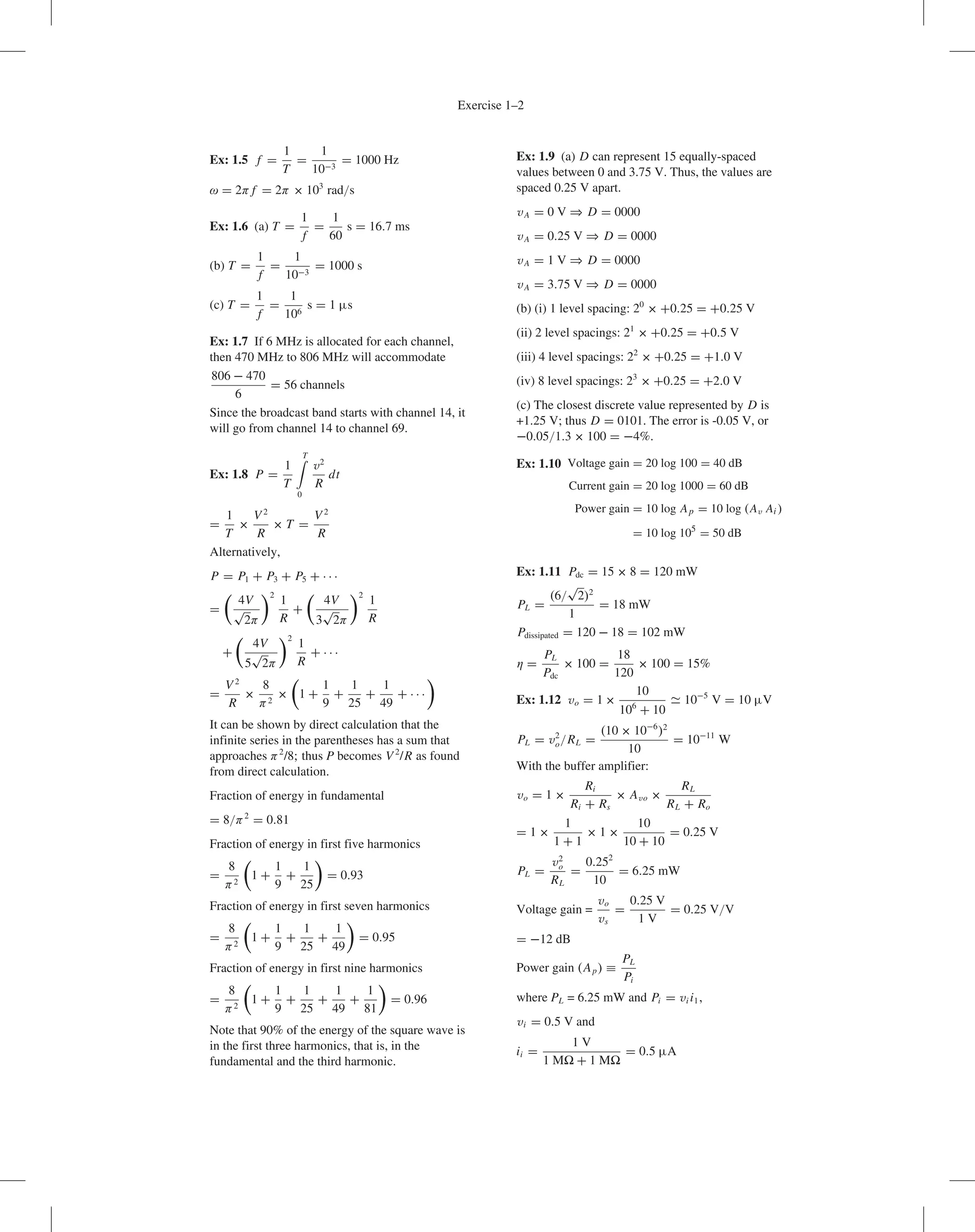 Answers to Problems for Microelectronic Circuits, 8th Edition - Adel Sedra & Kenneth Carless ...