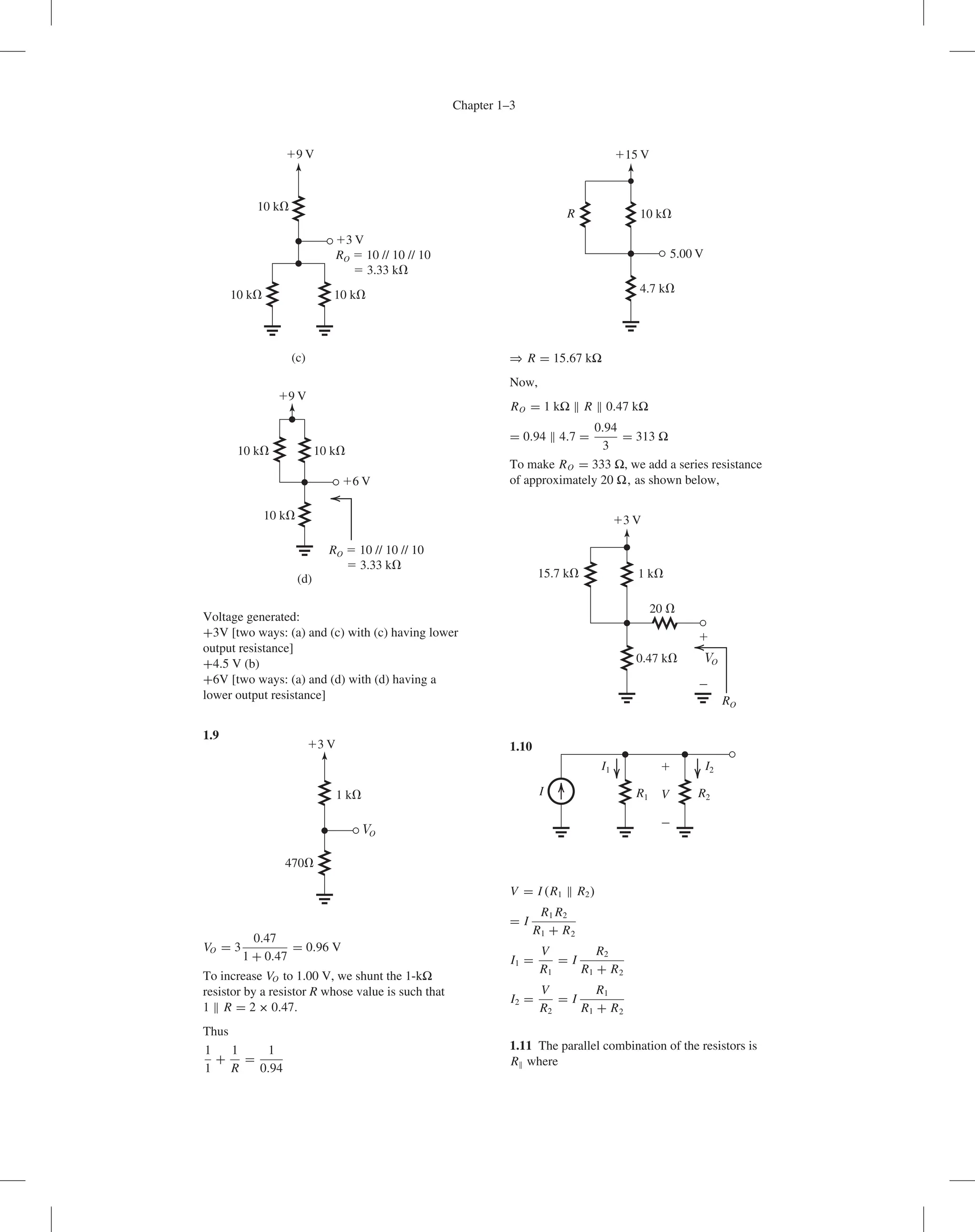 Answers to Problems for Microelectronic Circuits, 8th Edition - Adel Sedra & Kenneth Carless ...
