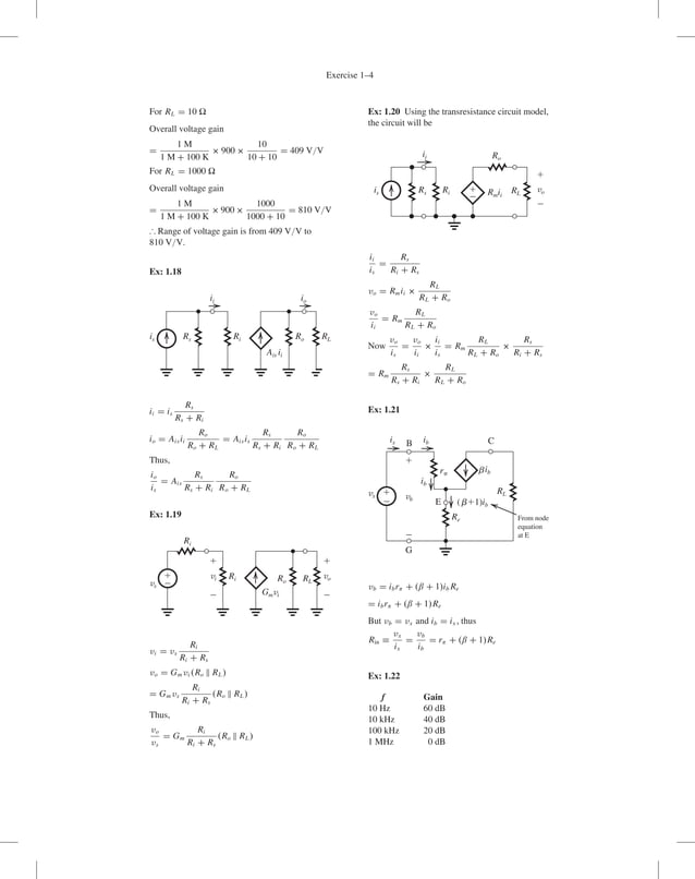 Answers to Problems for Microelectronic Circuits, 8th Edition - Adel Sedra & Kenneth Carless ...