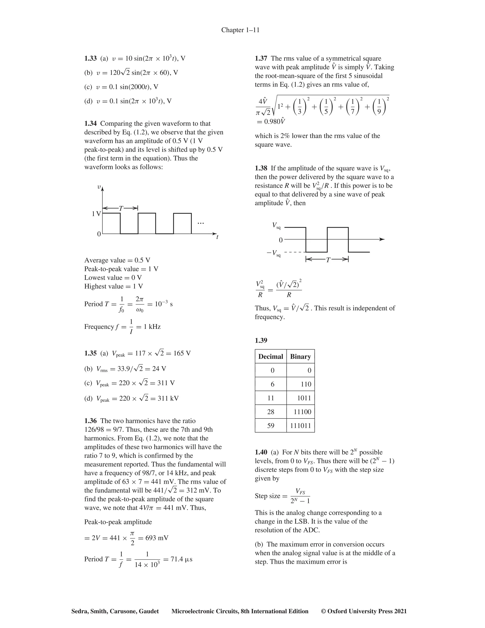 Solutions for Problems in Microelectronic Circuits, 8th International ...