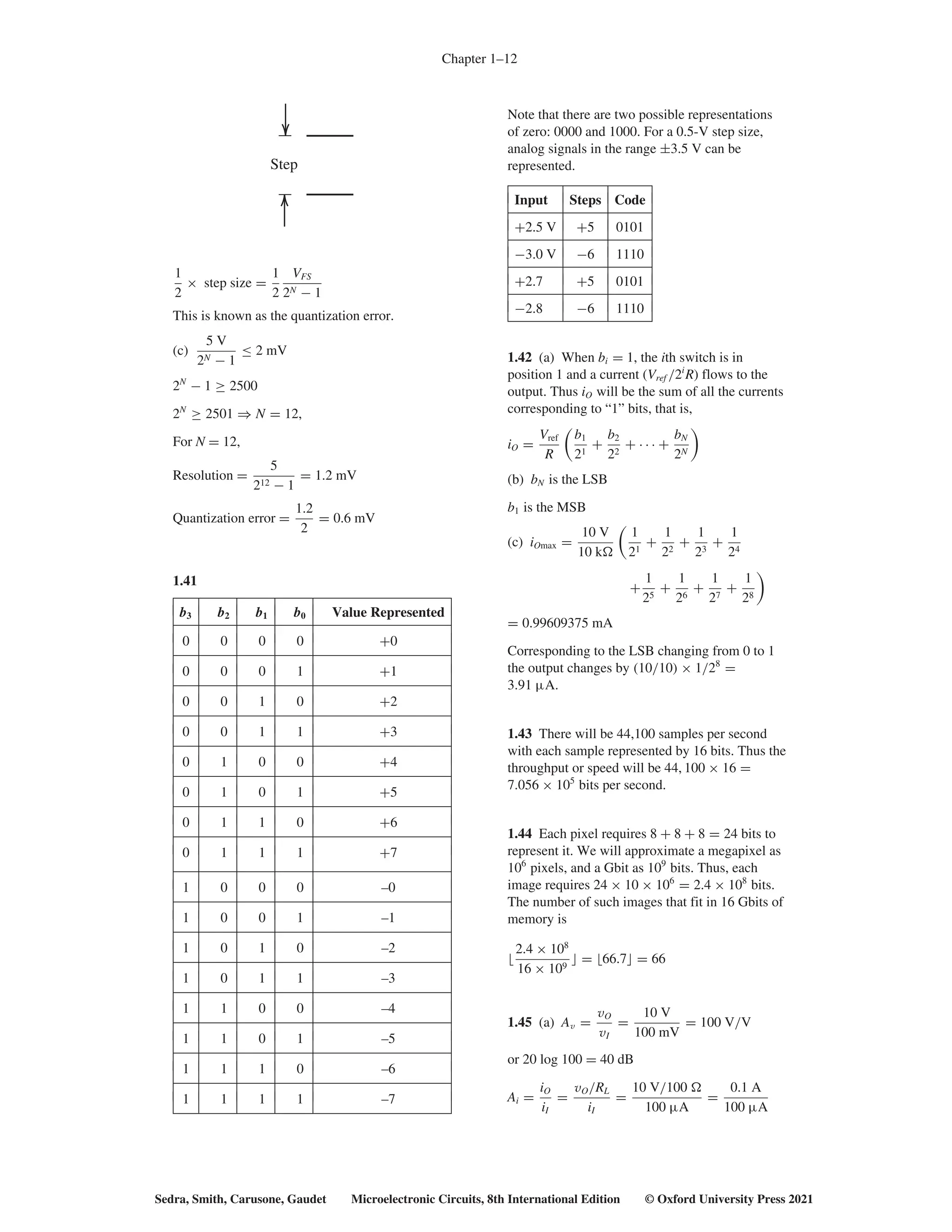 Solutions for Problems in Microelectronic Circuits, 8th International Edition – Sedra & Smith | PDF