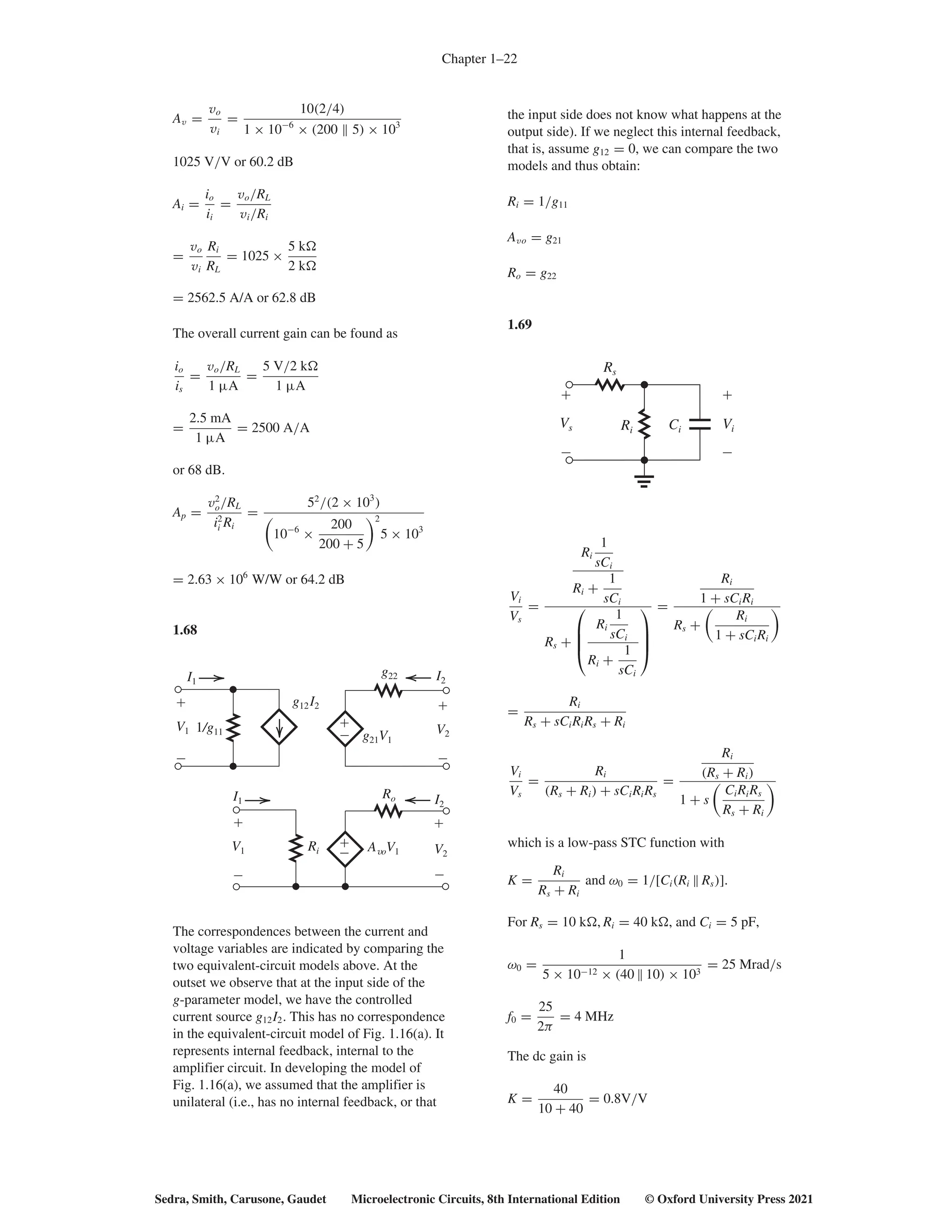 Solutions for Problems in Microelectronic Circuits, 8th International ...