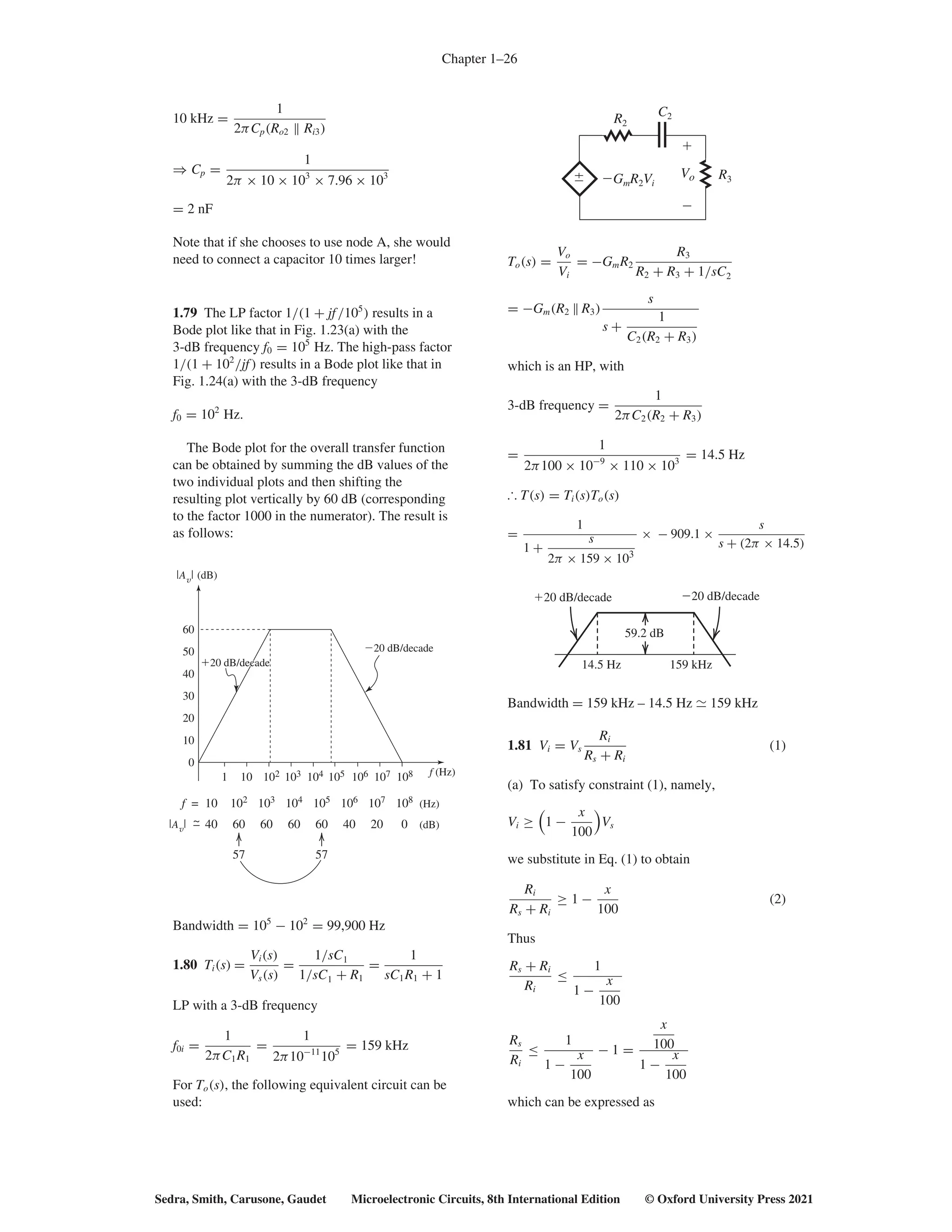 Solutions for Problems in Microelectronic Circuits, 8th International ...