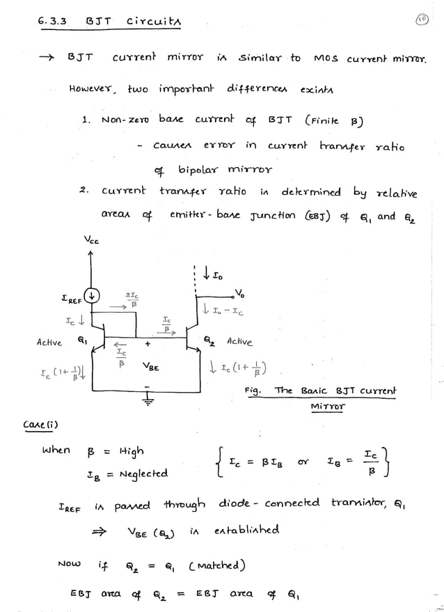 Microelectronic Circuits Notes (10EC63) by Dr. M. C. Hanumantharaju of ...