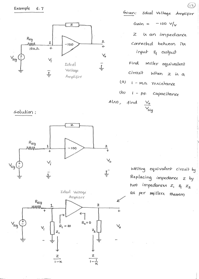 Microelectronic Circuits Notes (10EC63) by Dr. M. C. Hanumantharaju of ...