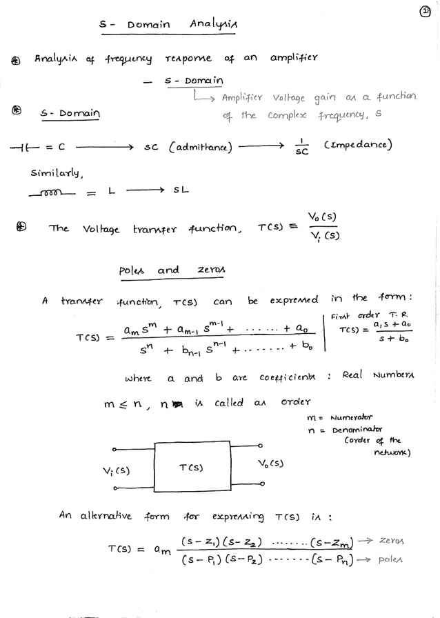 Microelectronic Circuits Notes (10EC63) by Dr. M. C. Hanumantharaju of ...