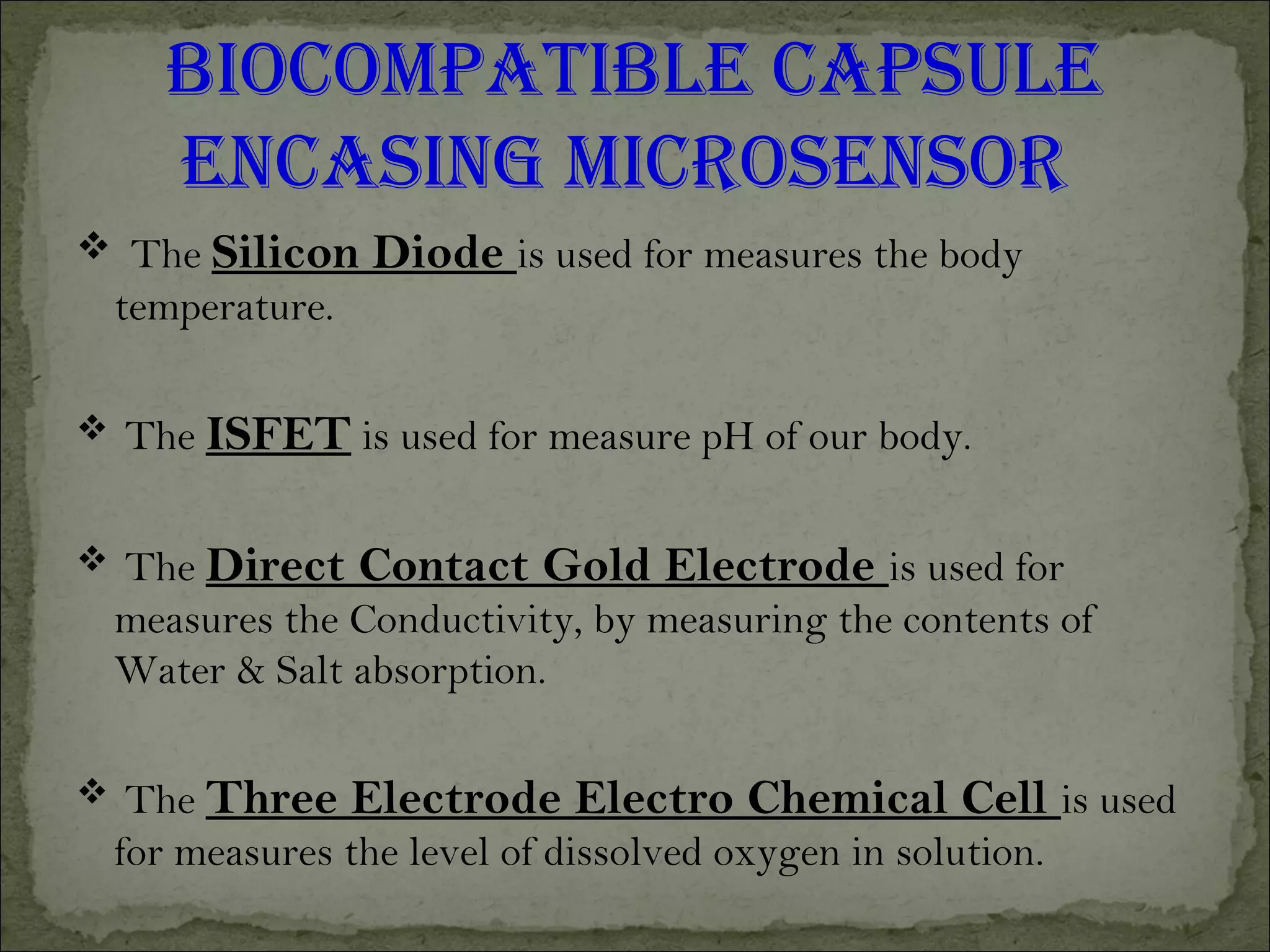 Micro electronic pill | PPT