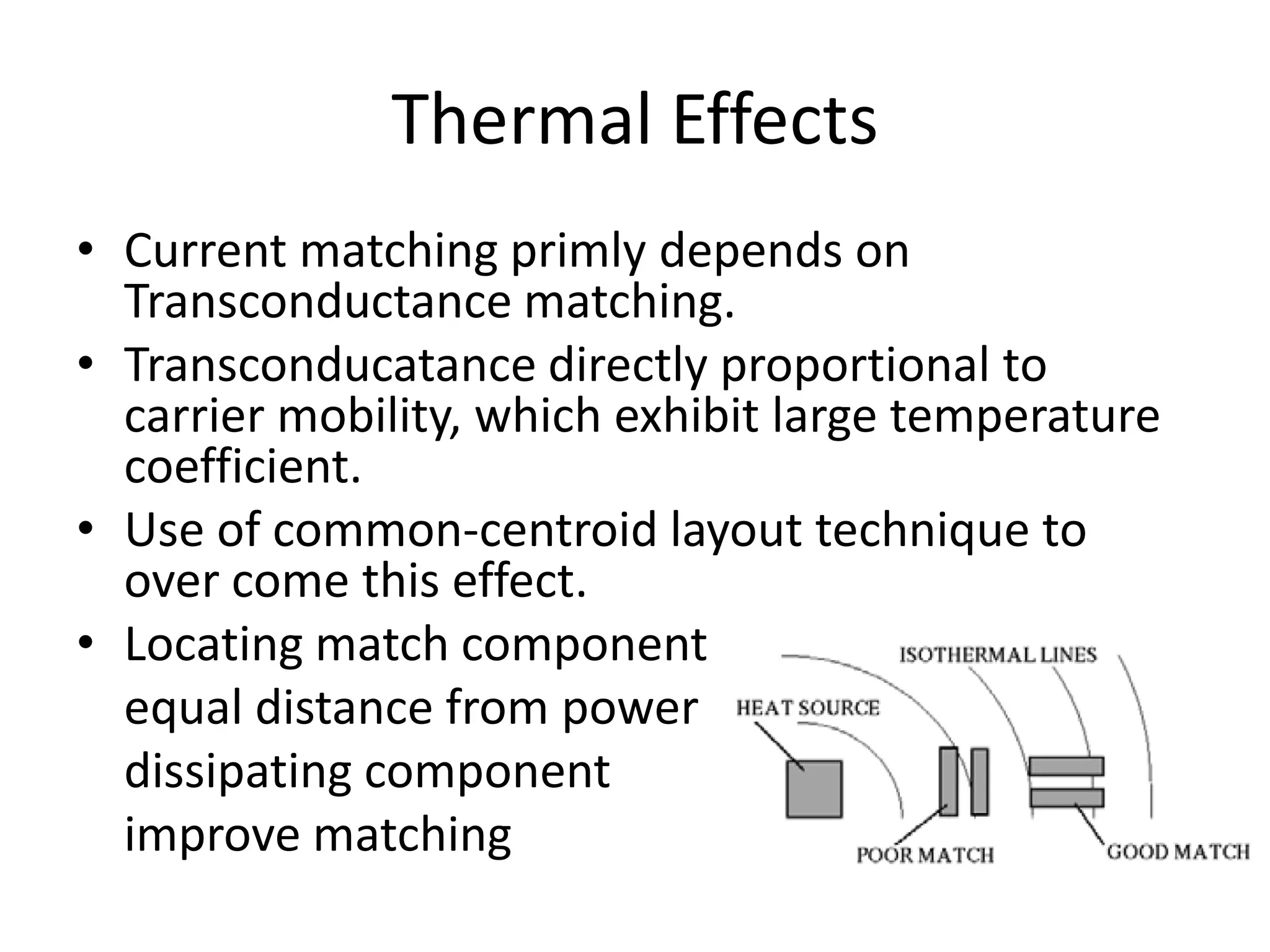 Matching concept in Microelectronics | PDF