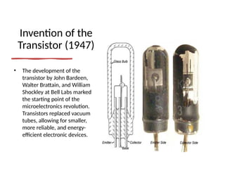 Microelectronics_Revolution_Presentation.pptx | Consumer Electronics | Technology & Computing