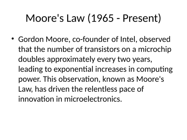 Microelectronics_Revolution_Presentation.pptx | Consumer Electronics ...