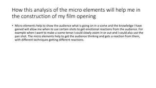 Micro elements | PPTX | Video Production | Content Production