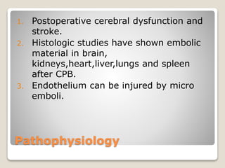 Microemboli gaseous and particulate | PPTX