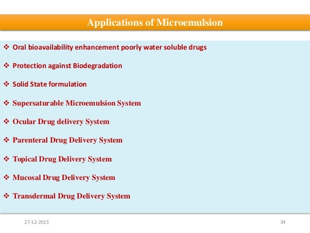 Microemulsion