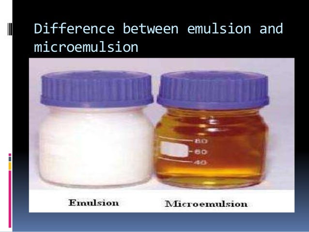 Microemulsion