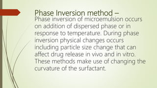 Novel Microemulsion | PPT