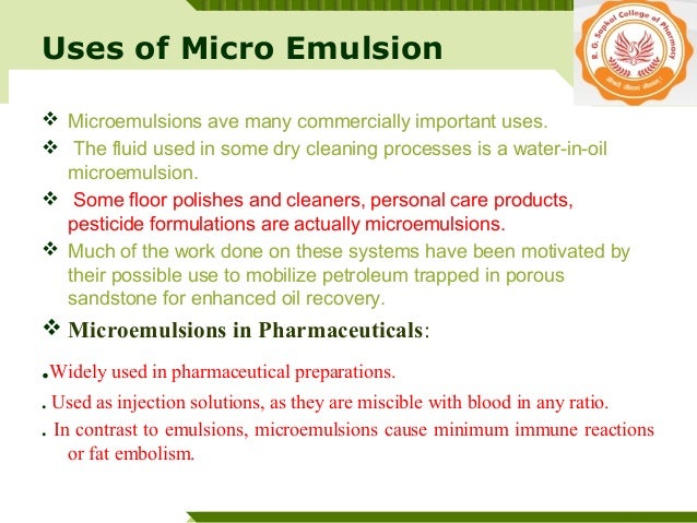Microemulsion by sudarshan aher
