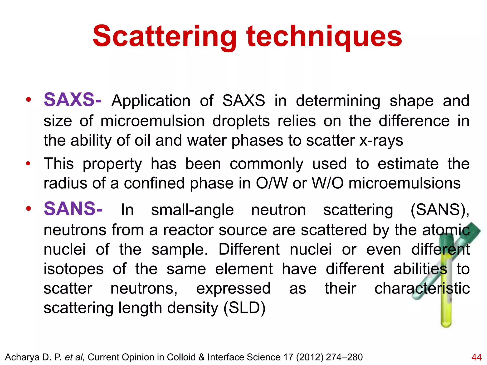 Microemulsion vs. nanoemulsion | PPTX