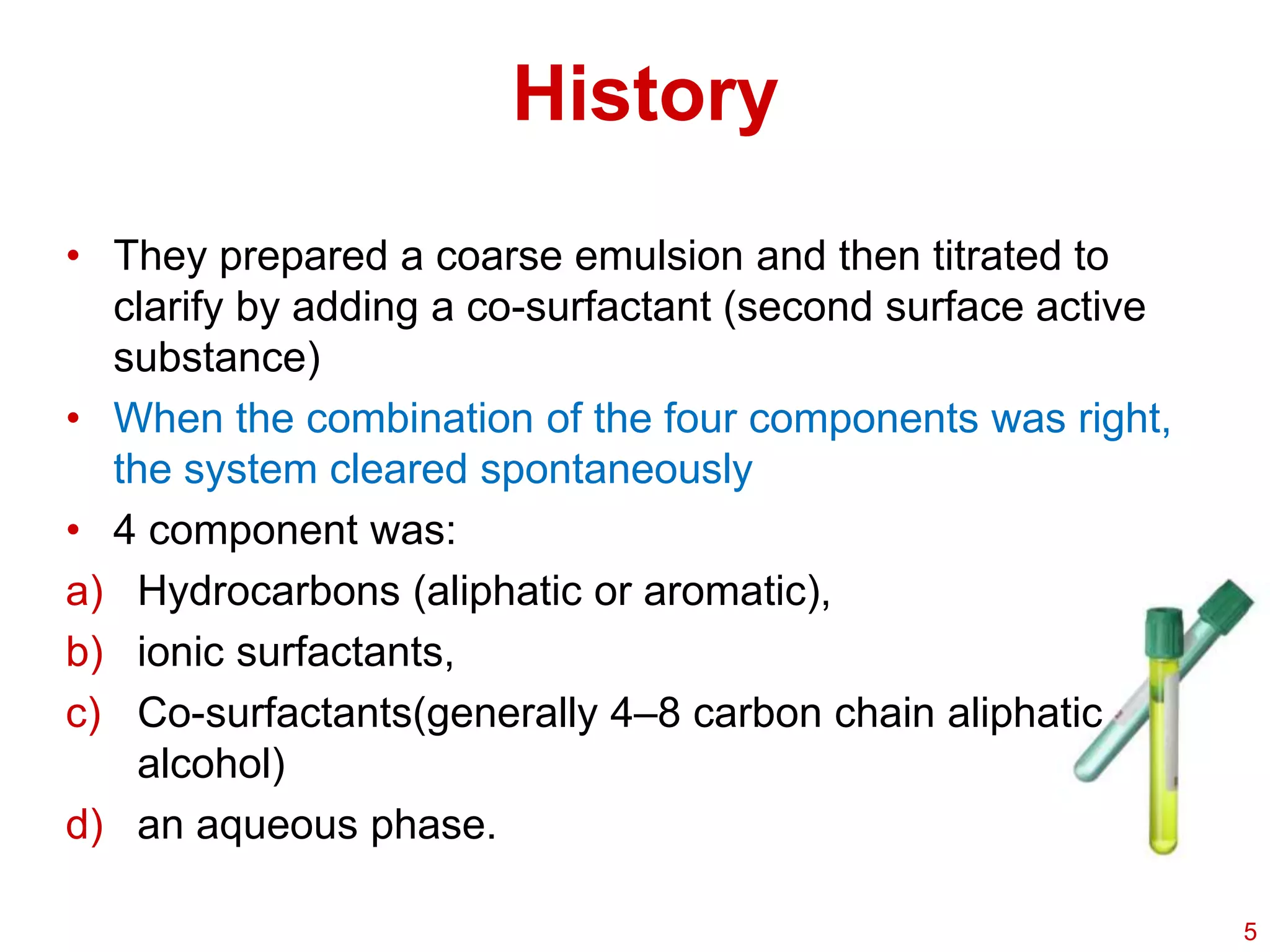 Microemulsion vs. nanoemulsion | PPTX
