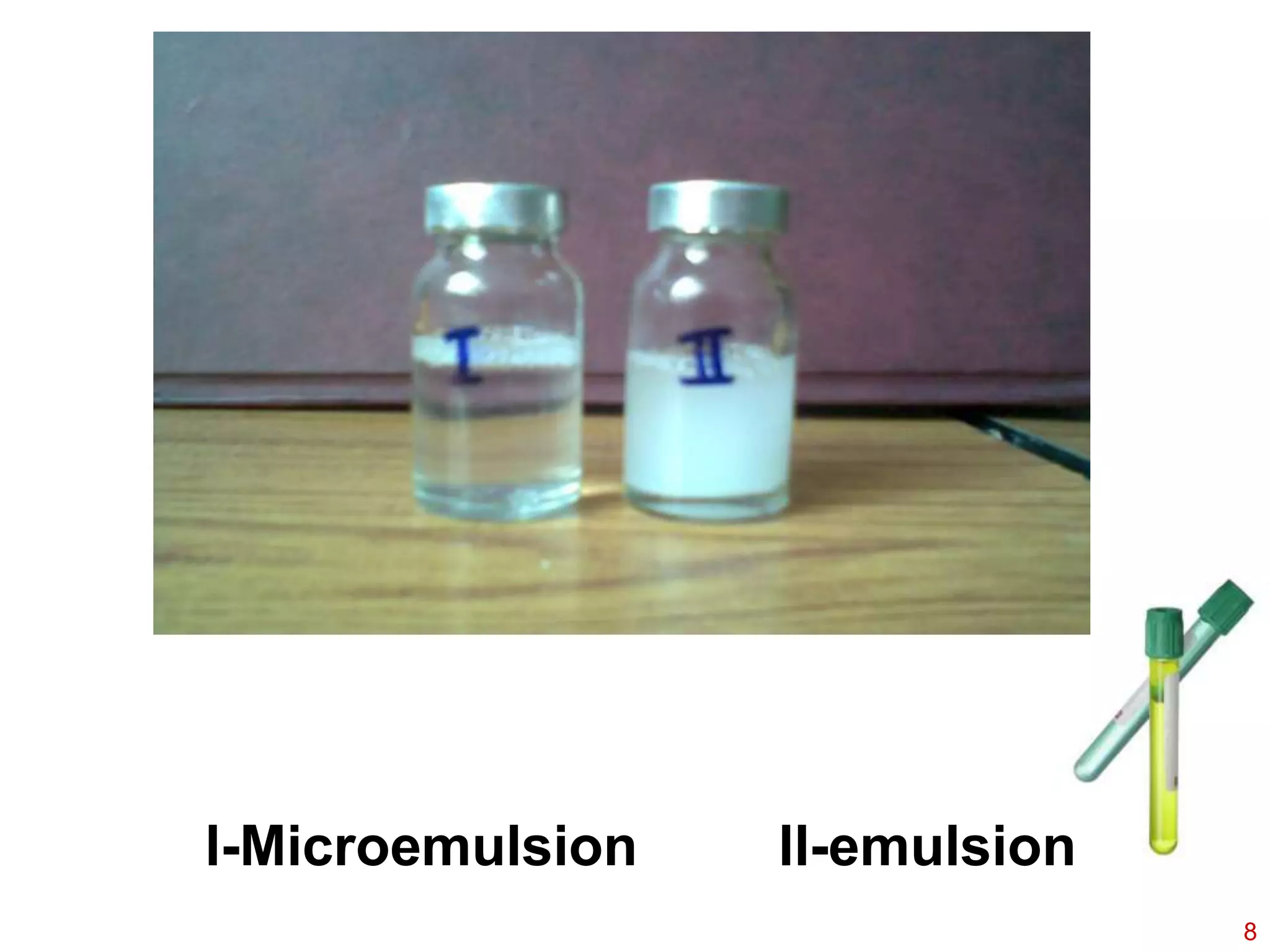 Microemulsion vs. nanoemulsion | PPTX