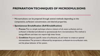 Microemulsions- preparation techniques and advantages.pptx