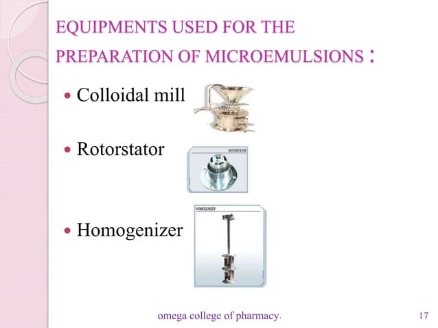 Microemulsions ppt | PPTX | Chemistry | Science