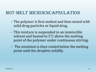 Microencapsulation | PPT