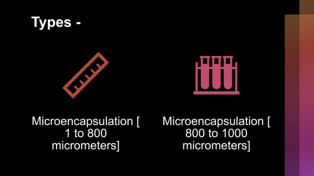 Microencapsulation | PPTX