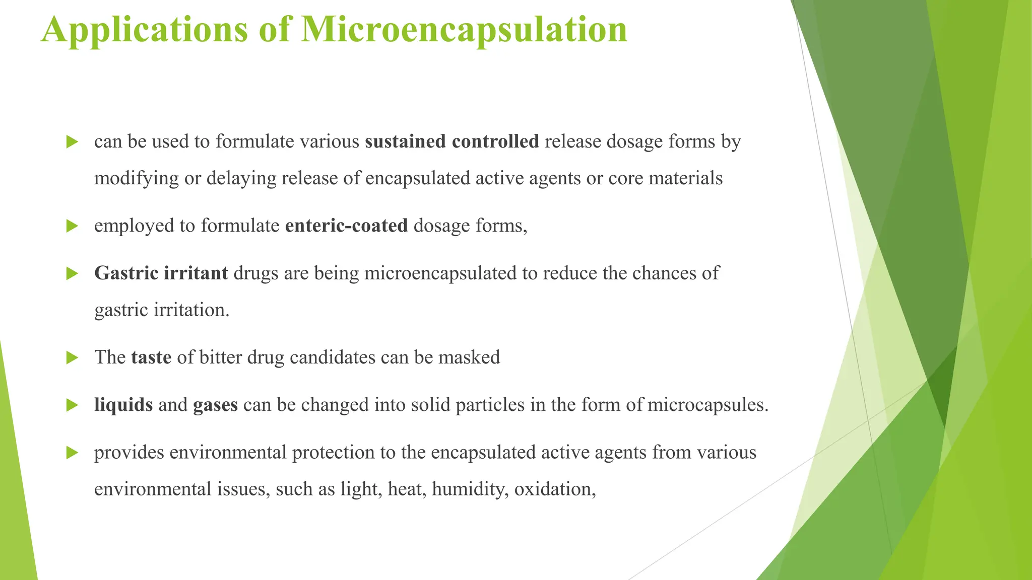 Microencapsulation Unit 2 Novel Drug Delivery System | PPTX