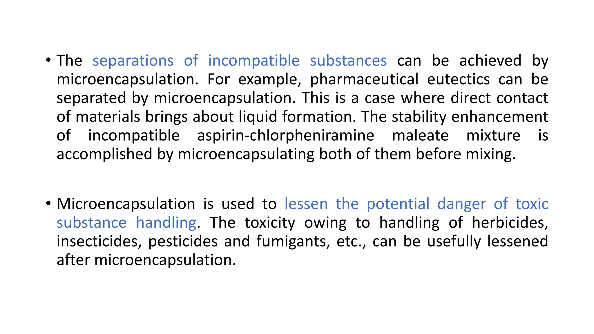MICROENCAPSULATION (Definition, advantages and disadvantage ...