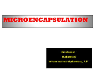 Microencapsulation (2) | PPT