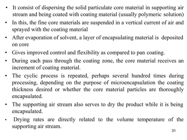 Microencapsulation | PPT