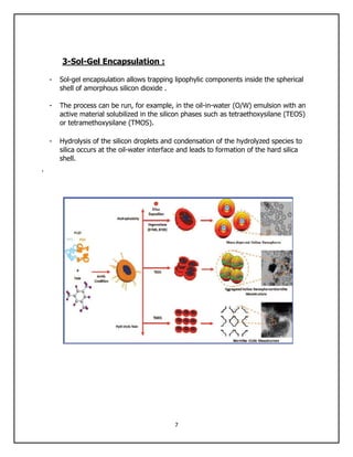 Microencapsulation methods | DOCX