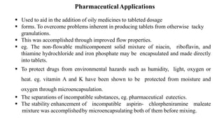Microencapsulation | PPTX