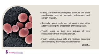 Microencapsulation technology in food and beverage industry | PDF