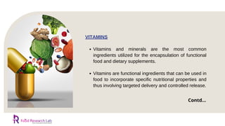 Microencapsulation technology in food and beverage industry | PDF