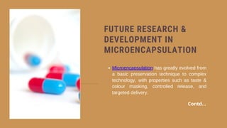 Microencapsulation technology in food and beverage industry | PDF