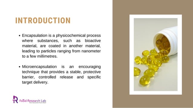 Microencapsulation technology in food and beverage industry | PDF