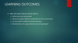 Micro environment | PPTX