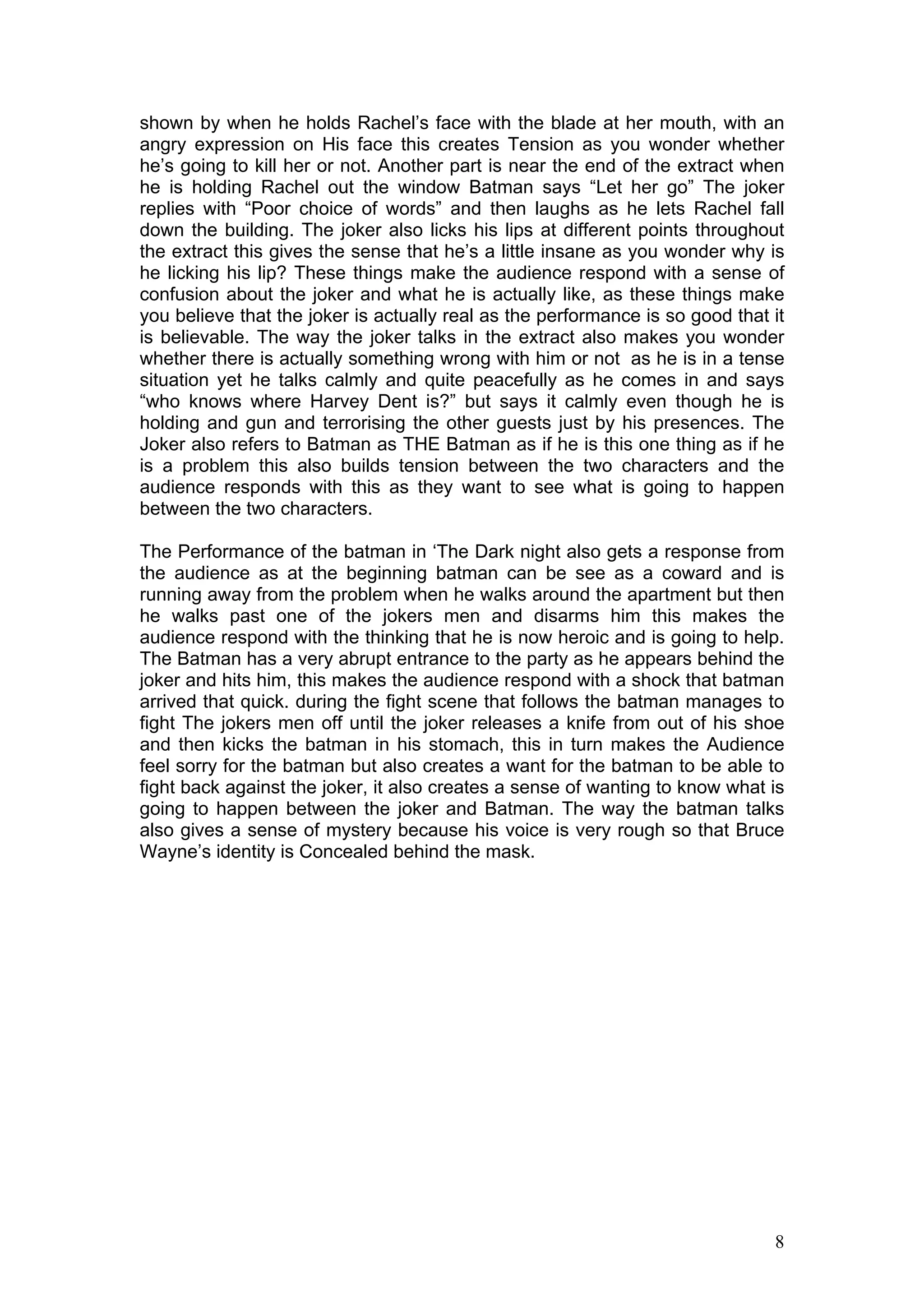 FM1: Micro Feature Essay Examples | PDF | Movies | Entertainment