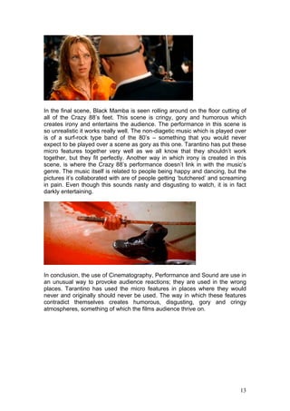 FM1: Micro Feature Essay Examples | PDF | Movies | Entertainment