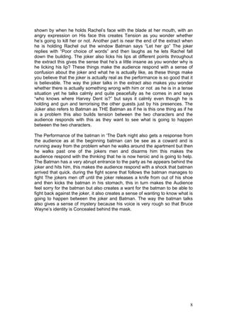 FM1: Micro Feature Essay Examples | PDF | Movies | Entertainment