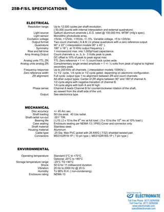 Micro e systems_-25b_f_s_l_datasheet | PDF