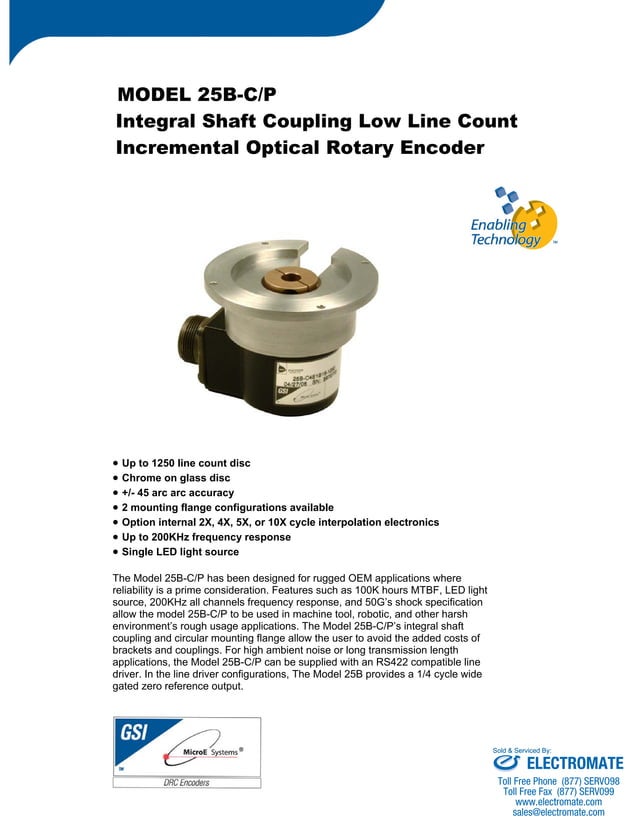 Micro e systems_-25b_f_s_l_datasheet | PDF